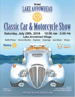 Gavin R. Stevens Foundation ~ Lake Arrowhead Classics Car Show